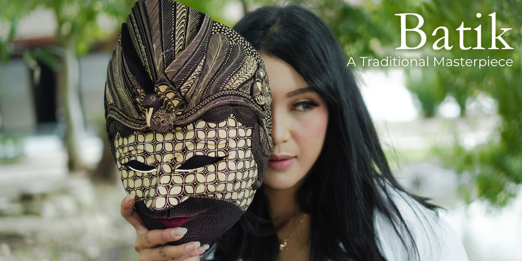 Batik Handmade Decorative Wooden Masks Wall Art Hangings Sculpture ...